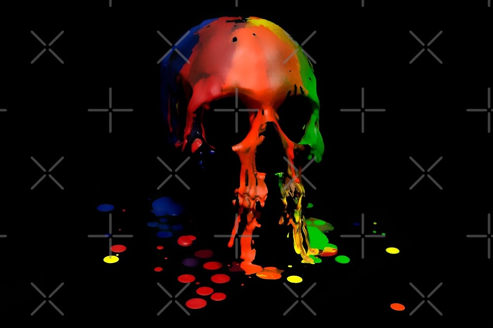 "Skull Drip" by giovonni808 | Redbubble