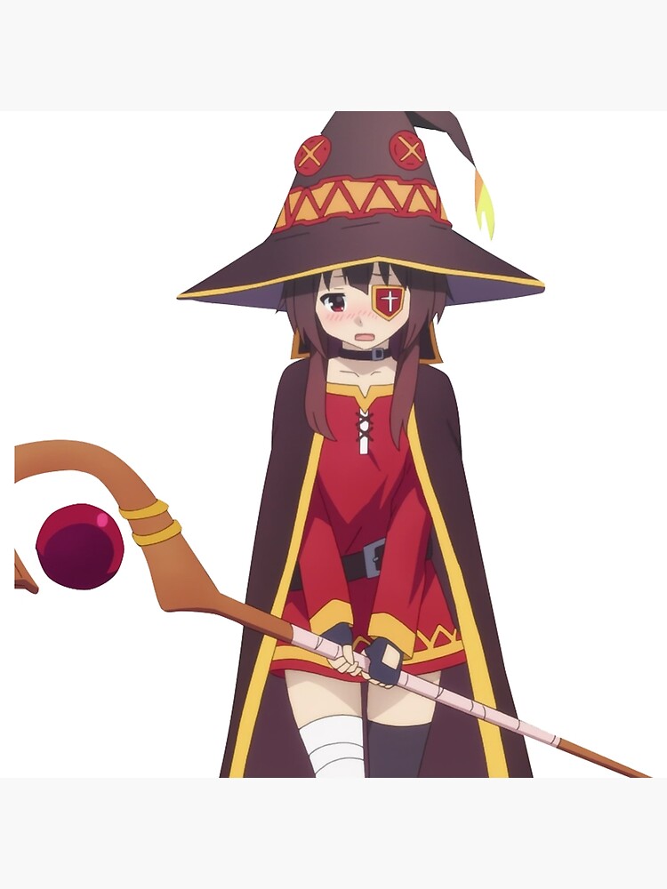 "megumin blush" Art Print by snailhunter66 | Redbubble