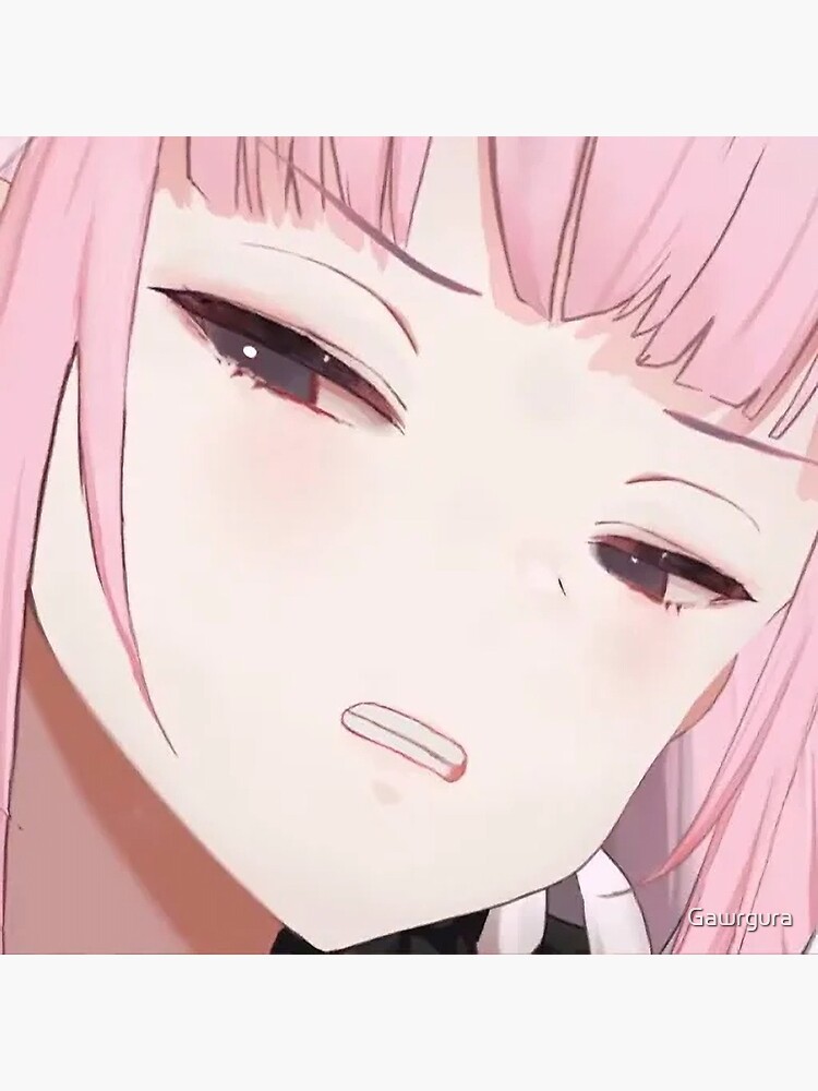 "Hololive Mori Calliope is disgusted by you" Canvas Print for Sale by ...