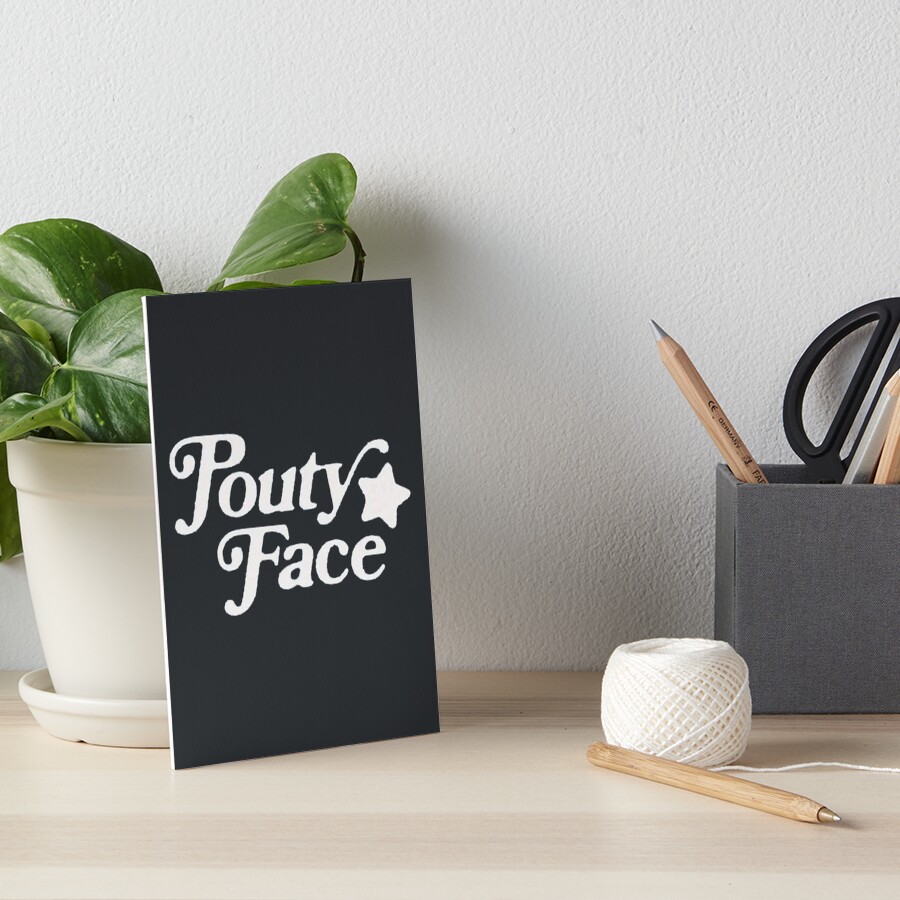 "Pouty Face- Addison Rae" Art Board Print by WinstonFrasera | Redbubble