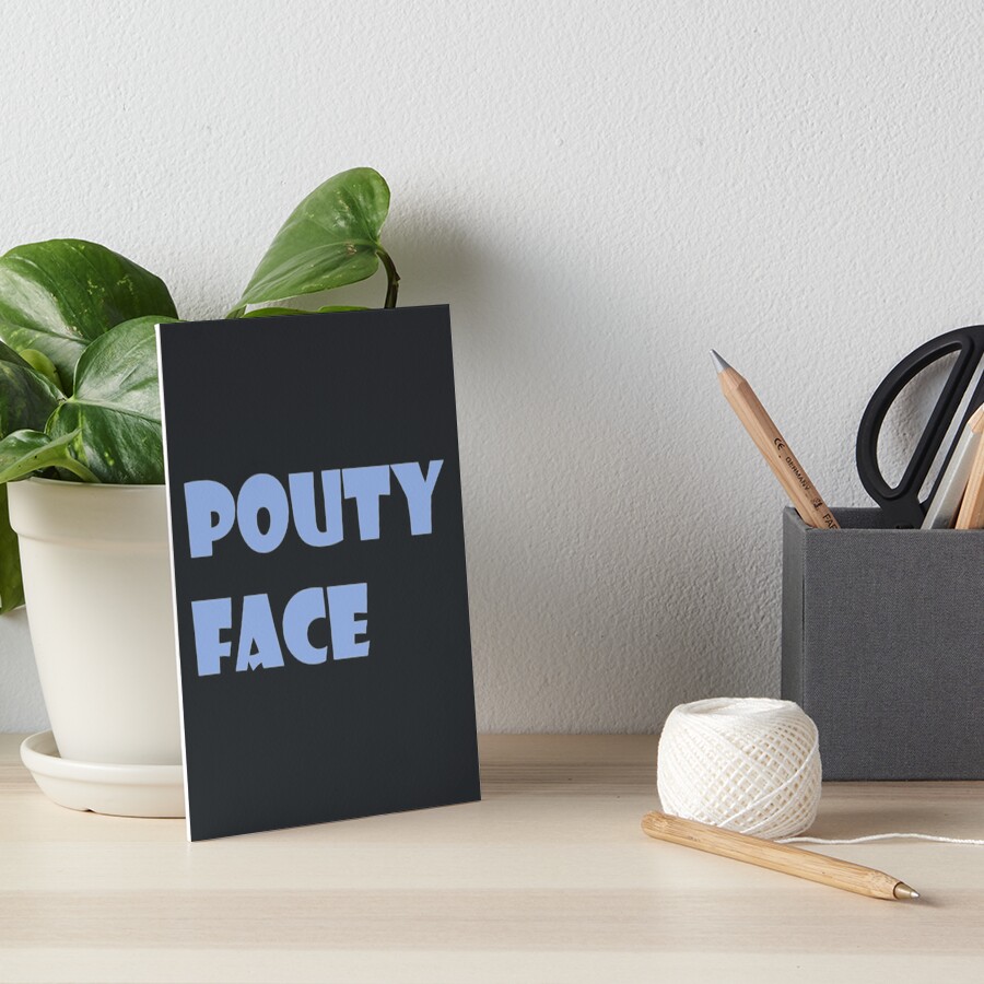 "pouty face by addison rae" Art Board Print for Sale by WinstonFrasera ...