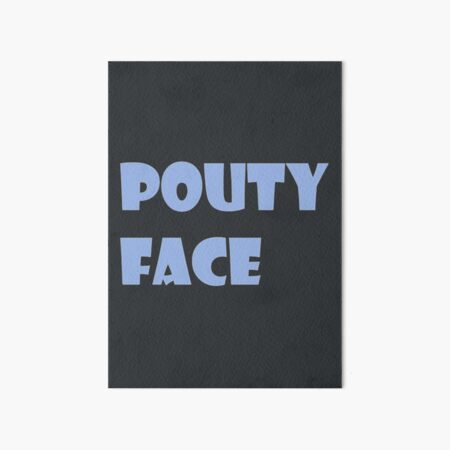"pouty face by addison rae" Art Board Print for Sale by WinstonFrasera ...