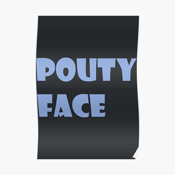 "pouty face by addison rae" Poster for Sale by WinstonFrasera | Redbubble