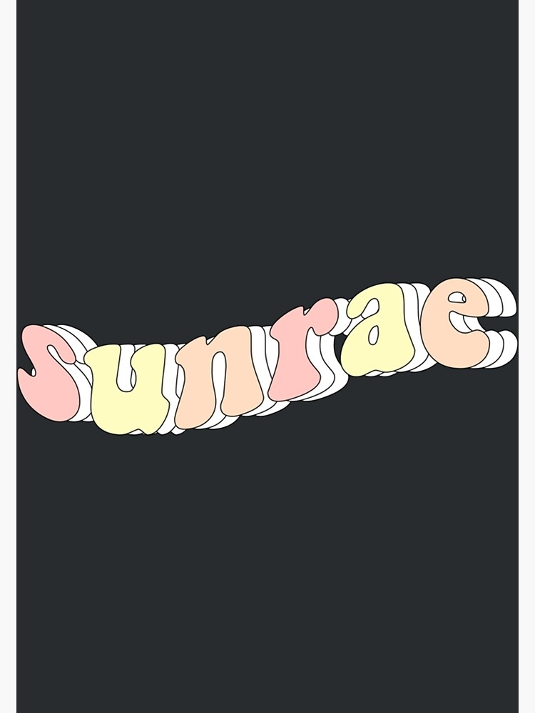 "sunrae" Poster by WinstonFrasera | Redbubble
