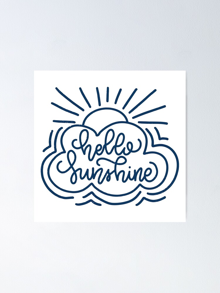 "Hello Sunshine, Hello Sunshine Design. Hello Sunshine Kids Hand Drawn ...