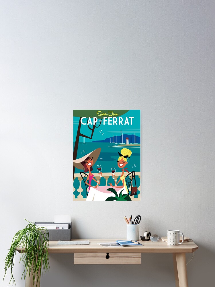 "Saint-Jean-Cap-Ferrat poster" Poster for Sale by Gary Godel | Redbubble