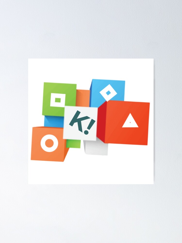 "Kahoot" Poster by Ranikhan | Redbubble