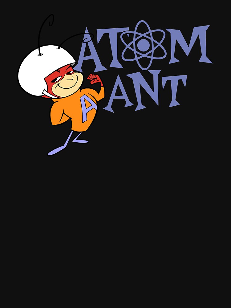 "Atom Ant Classic Pose" T-shirt for Sale by LIRUMASSAGE | Redbubble | atom ant t-shirts - atom t ...