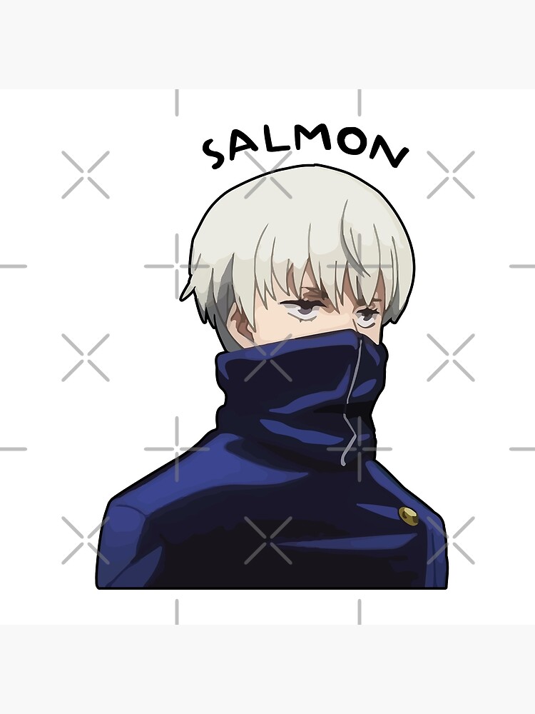 "Toge Inumaki "Salmon" Funny" Poster for Sale by Alicia-Lee | Redbubble