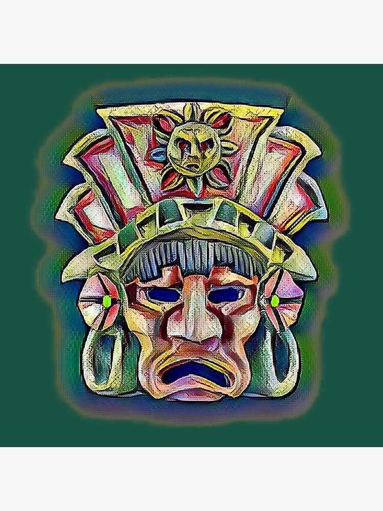 "Aztekischer Priester des Gottes Huitzilopochtli_3" Fotodruck von ...