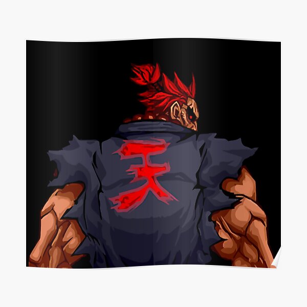 "Akuma" Poster by kracov | Redbubble