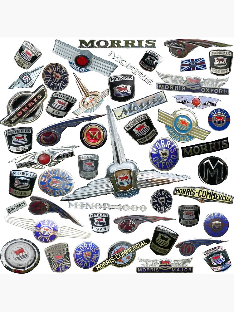 "Morris Logos" Poster for Sale by RoussieTheFox | Redbubble