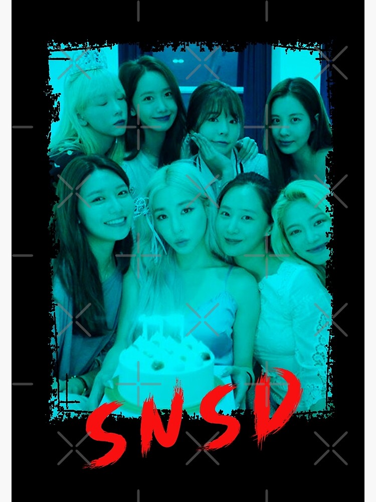 Lámina fotográfica «Miembros del grupo Kpop SNSD de Girls Generation ...