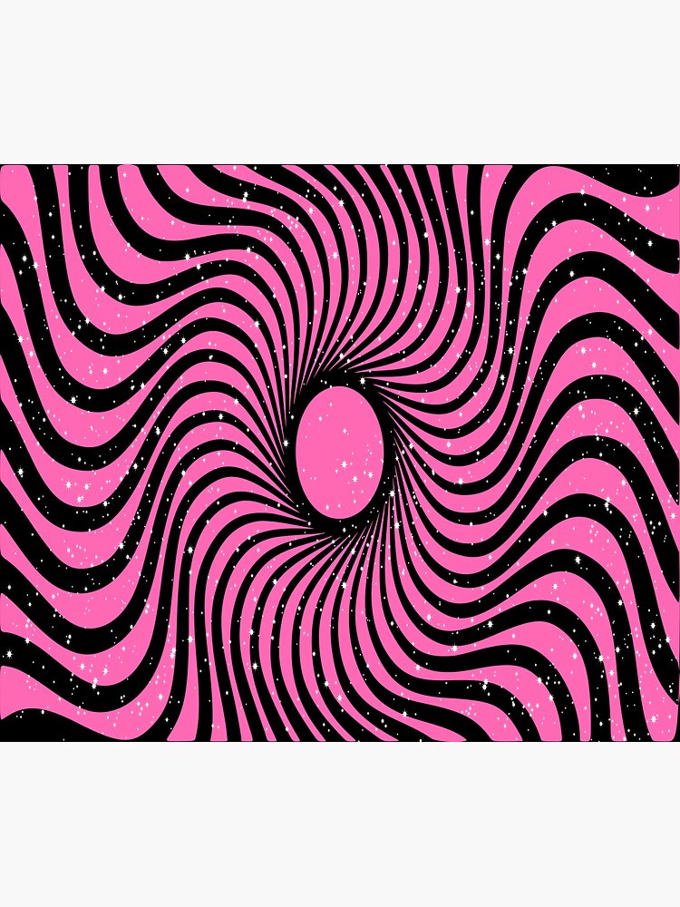 "Shocking Pink Black Hole Outer Rim Starry Sky Galaxy Space Swirls ...