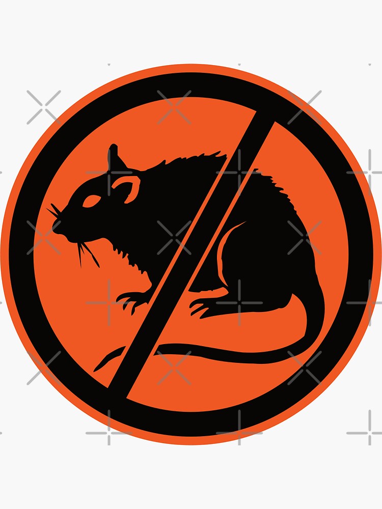 "Funny No Rats , Funny Hard hat" Sticker for Sale by Crisrag | Redbubble