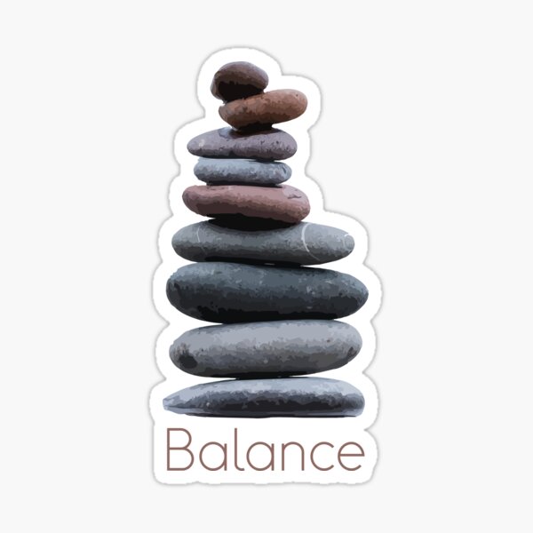 "Balance" Sticker for Sale by ElMuchachon | Redbubble