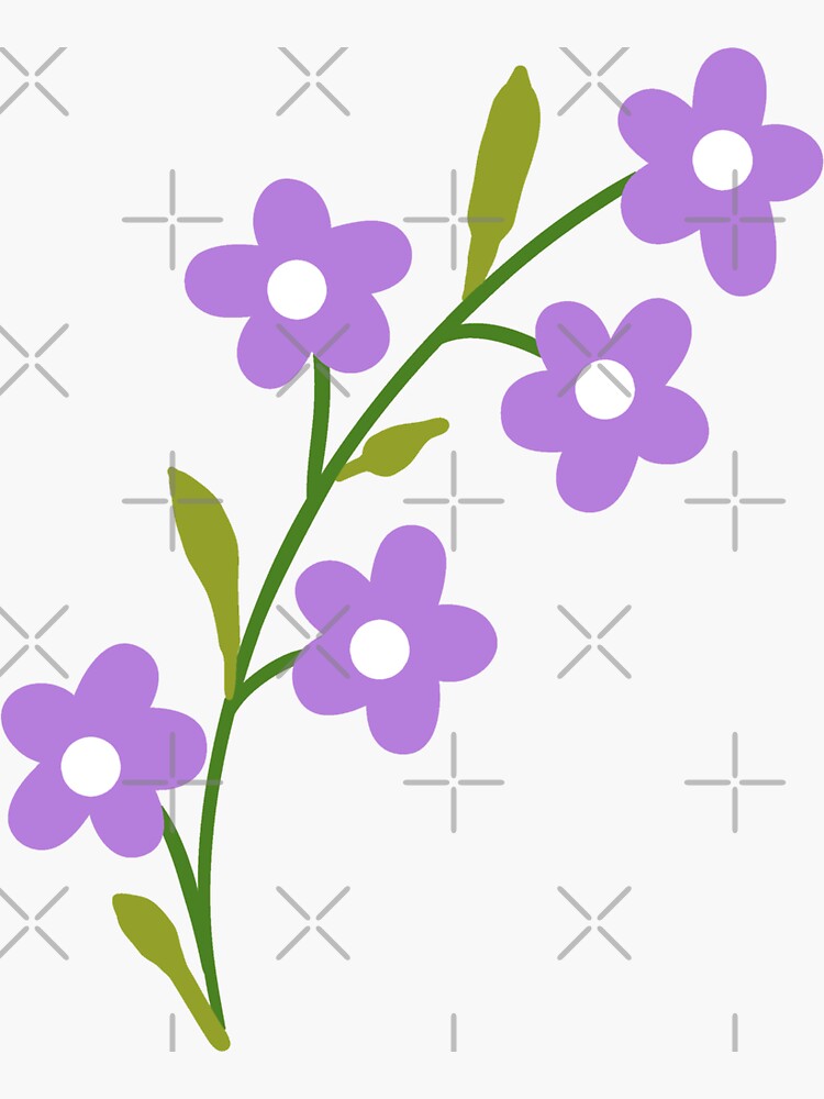"Subtle Genderqueer Pride Flowers. Genderqueer flowers 2" Sticker for ...