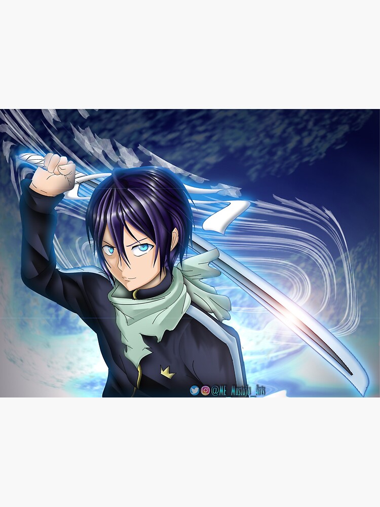 "Yato" Sticker for Sale by UltraShadeWorks | Redbubble