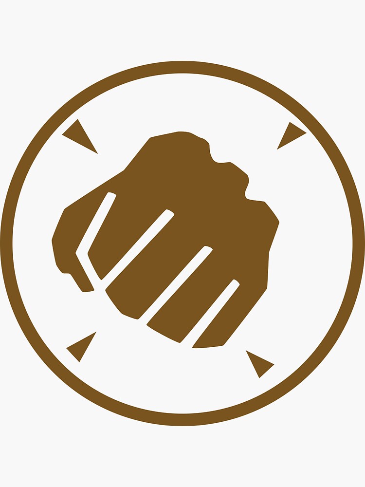 "TF2 Heavy Logo" Sticker by Al-Kindi | Redbubble