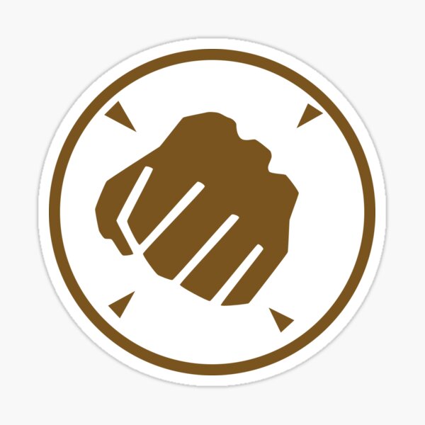 "TF2 Heavy Logo" Sticker by Al-Kindi | Redbubble