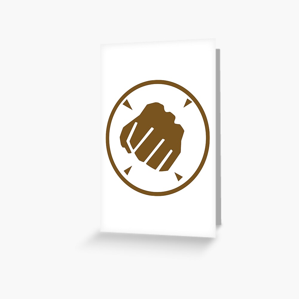 "TF2 Heavy Logo" Greeting Card by Al-Kindi | Redbubble