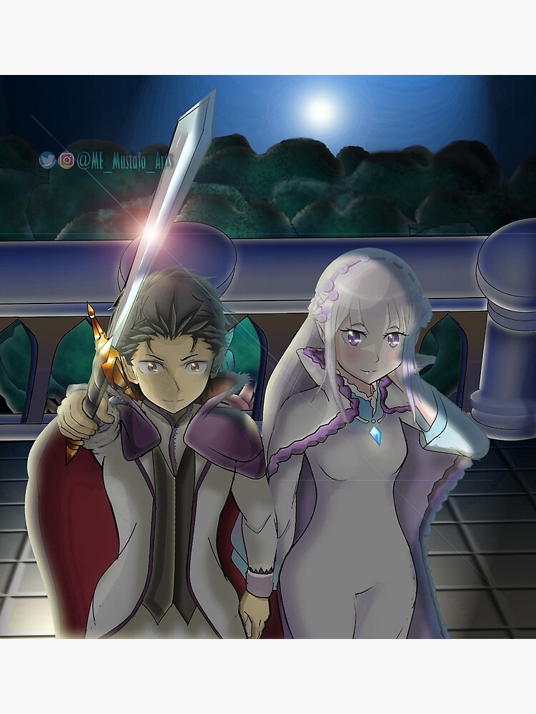 "Sabaru and Emila" Poster for Sale by UltraShadeWorks | Redbubble