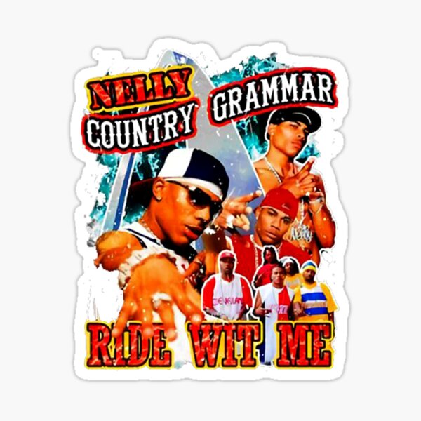"Vintage Inspired Hip Hop Nelly 90s Rap Classic " Sticker for Sale by ...