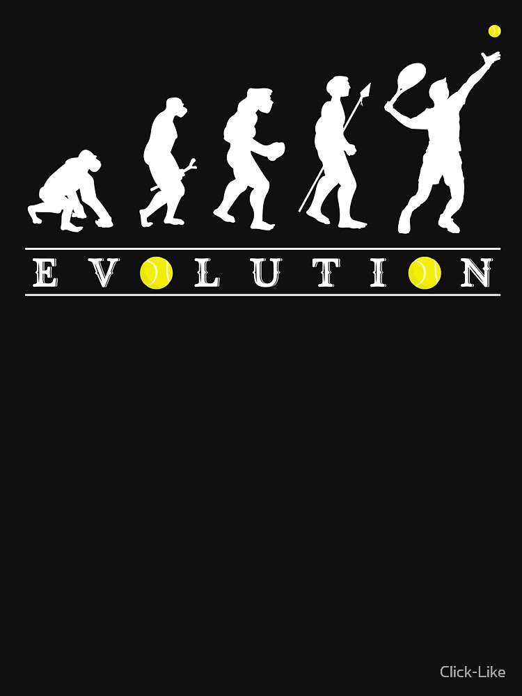 "Funny Tennis Evolution, Evolution of The Tennis Player" Essential T ...