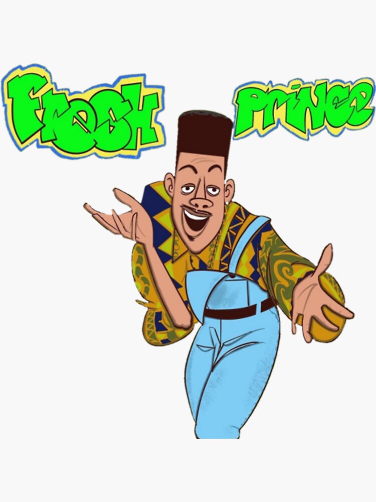 "The Fresh Prince Of Bel Air Fresh Prince " Sticker for Sale by ...
