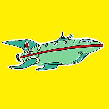 "planet express" Sticker for Sale by Vaeden | Redbubble