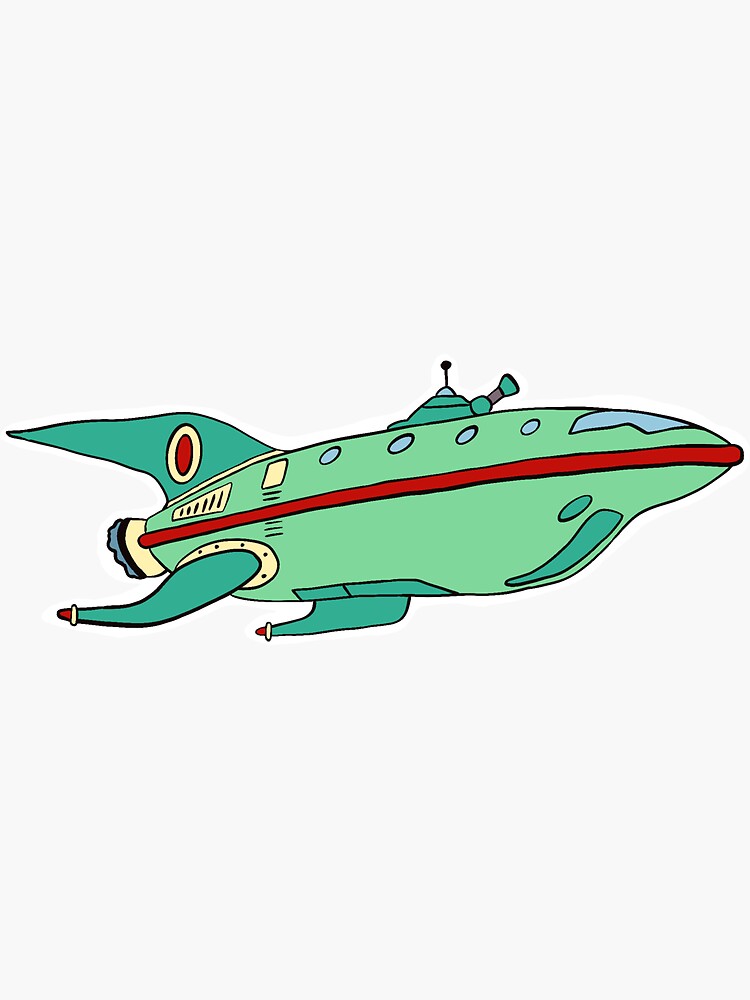 "planet express" Sticker for Sale by Vaeden | Redbubble