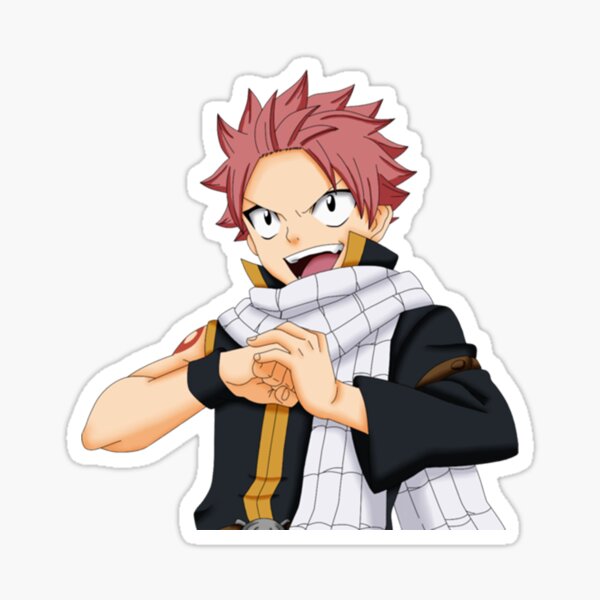"Natsu Fairy Tail" Sticker for Sale by Ryzox | Redbubble