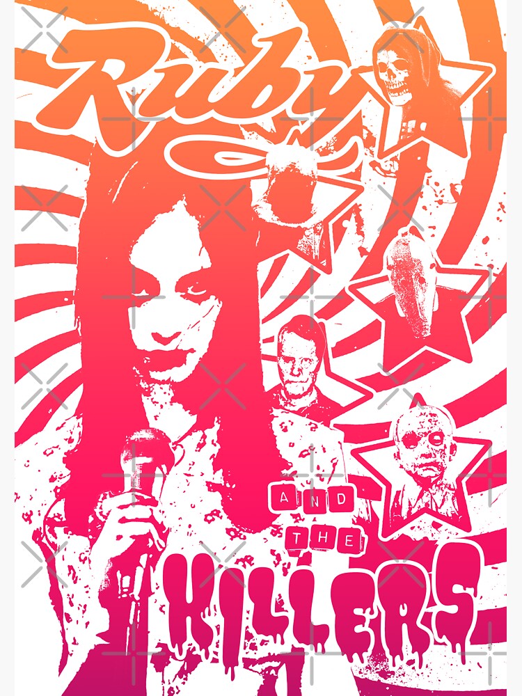 "Fear Street Ruby Lane & Killers Poster" Sticker for Sale by hannahe ...