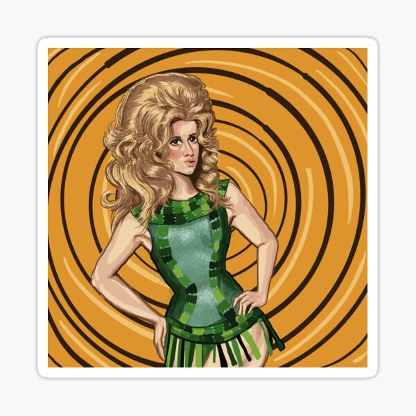 "Psychedella, there’s a kinda cockle shell about you" Sticker for Sale ...