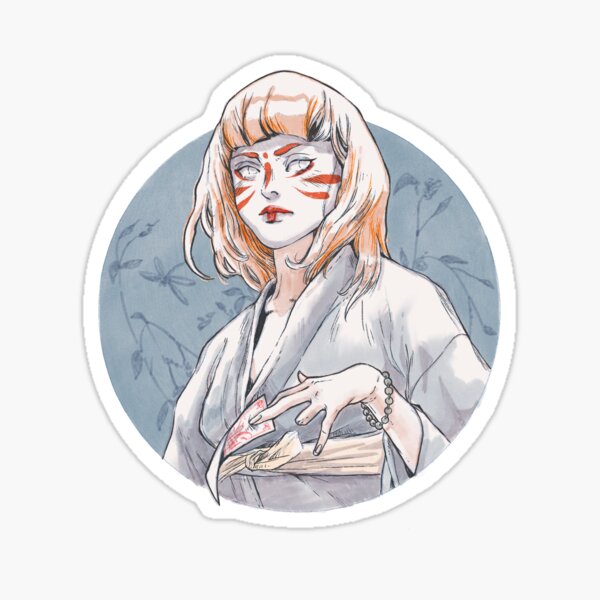 "kasumi" Sticker for Sale by DanaFerret | Redbubble