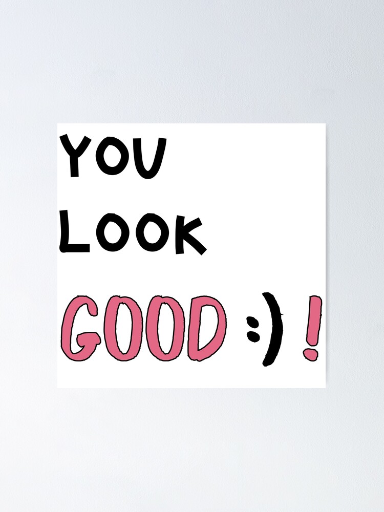 "You Look Good Mirror Best Sticker, Damn.. You Look Good Funny Sticker ...