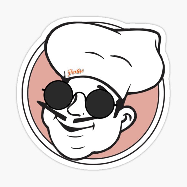 "George Portesi, One Cool Dude " Sticker for Sale by brosephmichael ...