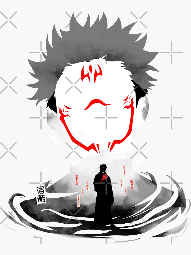 "Imaginary Demon (grey)" Sticker for Sale by Ilona Hibernis | Redbubble