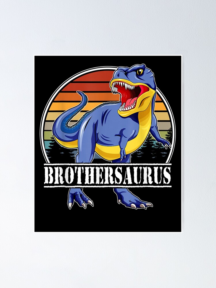 Póster «Familia de dinosaurios Brothersaurus» de robinxam | Redbubble