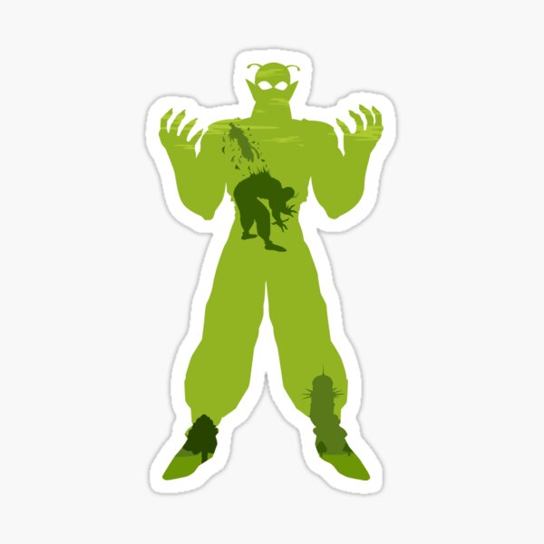 "Dragon Ball King Piccolo Saga" Sticker for Sale by Danigrafico | Redbubble