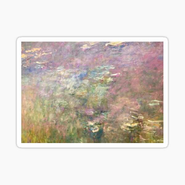 "Monet Painting" Sticker by psartforsale | Redbubble