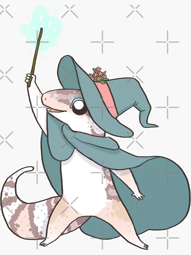 "Wand! - Toshi" Sticker for Sale by petakov-kirk | Redbubble