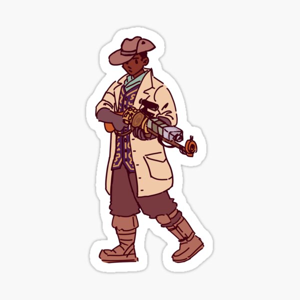 "Fallout 4 Preston Garvey " Sticker for Sale by Terry-Starling | Redbubble
