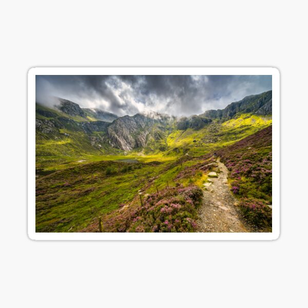 "Devils Kitchen Snowdonia" Sticker for Sale by AJEvans | Redbubble