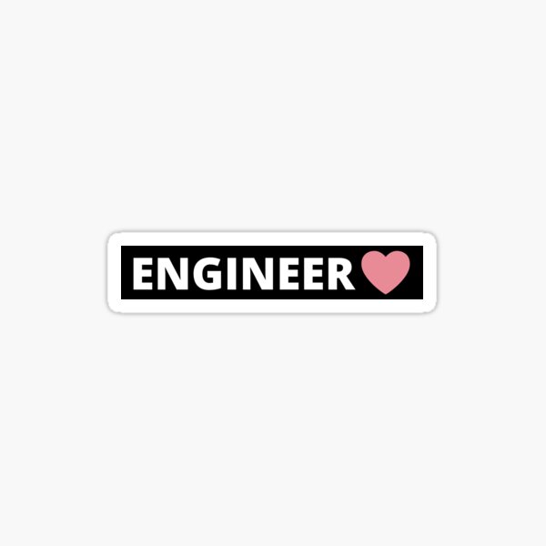 "engineer" Sticker for Sale by Zaibo | Redbubble