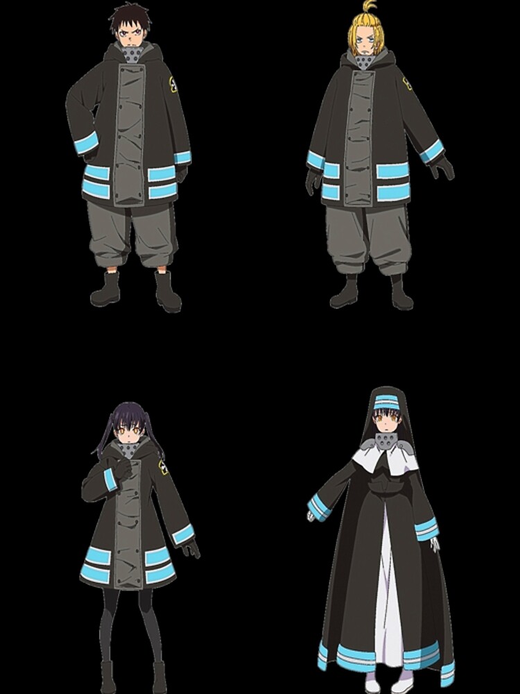 Lámina fotográfica «Personajes de Fire Force | Regalo perfecto ...