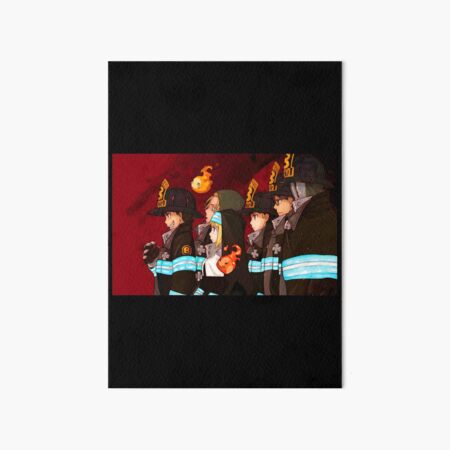 Lámina rígida «Personajes 4K de Fire Force | Regalo perfecto | Obsequio ...