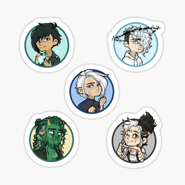 "OC Sticker pack #3" Sticker for Sale by BootsDotEXE | Redbubble