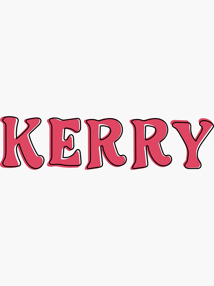 "Rosey Kerry" Sticker for Sale by irishorbust | Redbubble