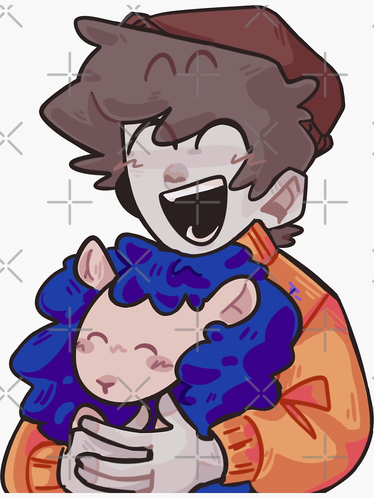 "Ghostbur and Friend! [DSMP]" Sticker for Sale by CraigsArtworks ...